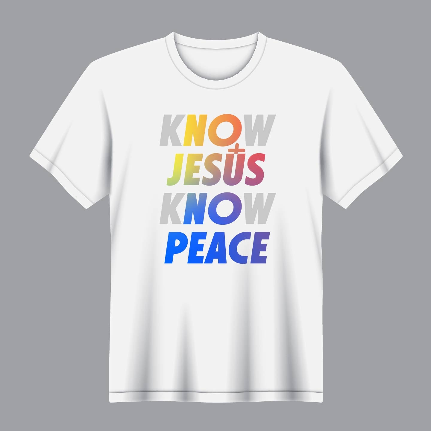 No Jesus No Peace - Know Jesus Know Peace – Kingdom Masterpieces
